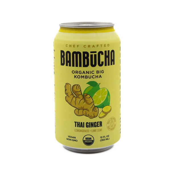 Bambucha Kombucha Thai Ginger - BESTIES Vegan Paradise