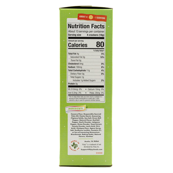 Fitjoy Crackers Pepper Jack