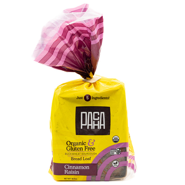 Live PACHA Buckwheat Bread Cinnamon Raisin