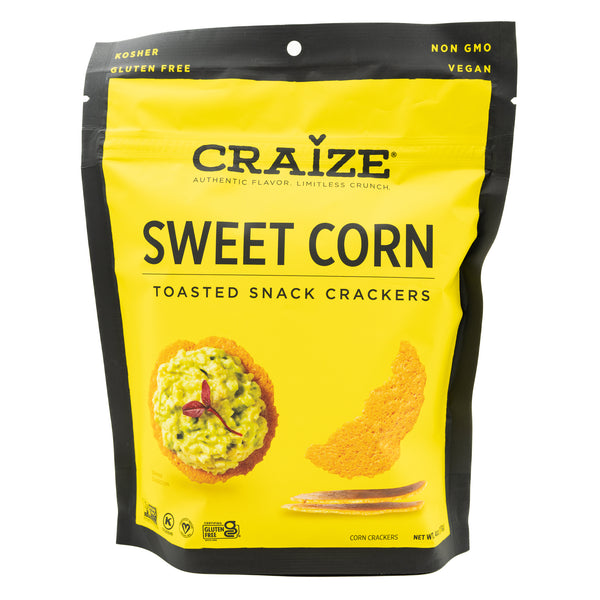 Craize Corn Crackers Sweet Corn