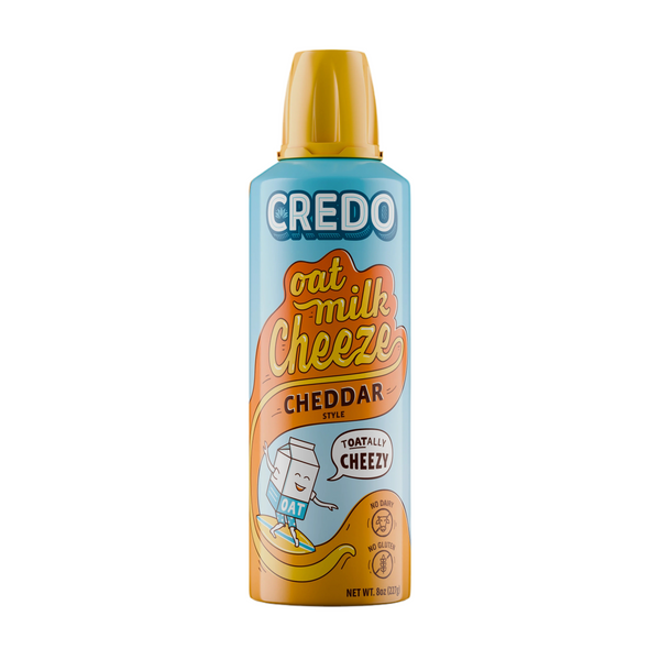 Credo Spray Cheese Cheddar