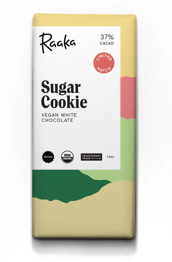 Raaka Chocolate Bar Sugar Cookie