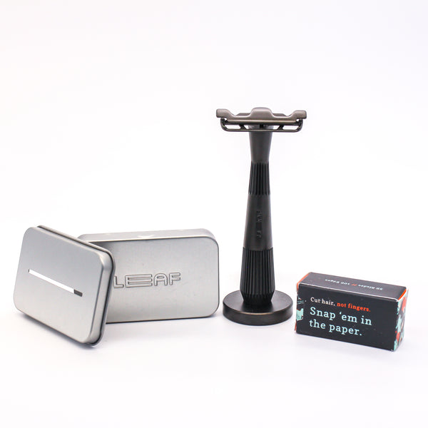 Leaf Twig Razor Black