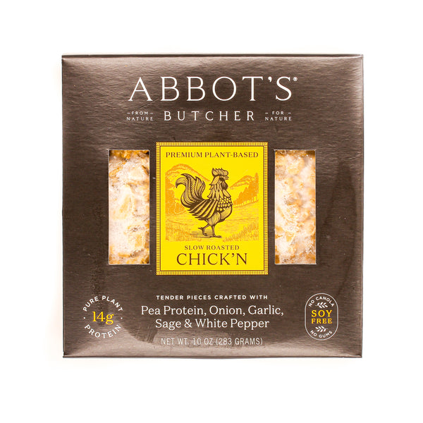Abbots Butcher Slow Roast Chopped Chickn - BESTIES Vegan Paradise