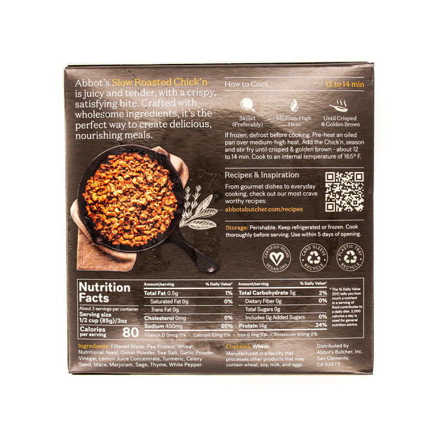 Abbots Butcher Slow Roast Chopped Chickn