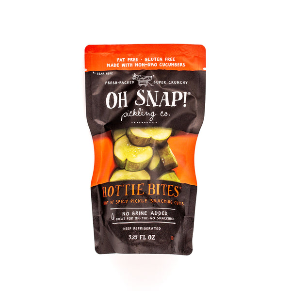 Oh Snap Pickle Bites Hot - BESTIES Vegan Paradise
